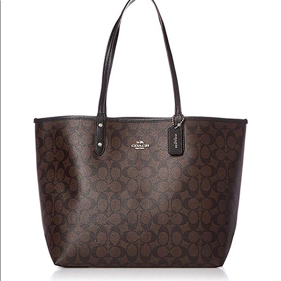 Coach | Bags | Coach Pvc City Signature Tote | Poshmark